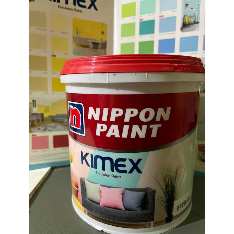 Jual Cat Tembok Nippon Paint Kimex 4.5 kg | Shopee Indonesia
