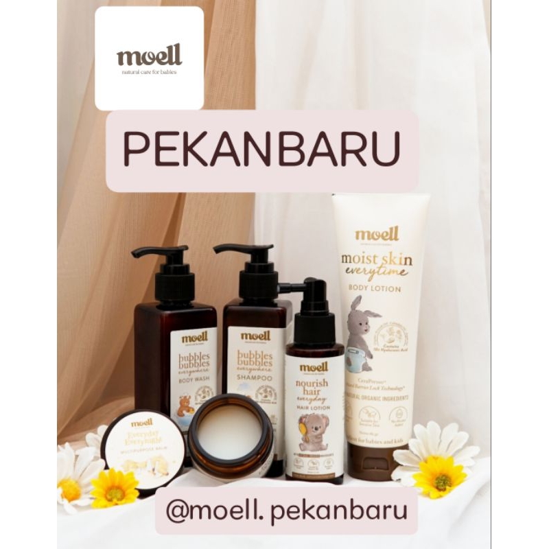 Jual MOELL PAKET SPECIAL / SHAMPOO BAYI / HAIR LOTION BAYI / BODY ...