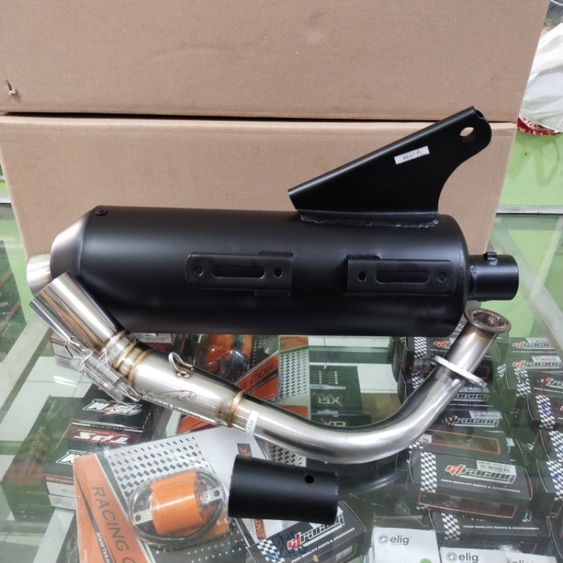 Jual KNALPOT RACING COPY CMS VARIO 150 VARIO 125 NEW BEAT SCOOPY VARIO ...