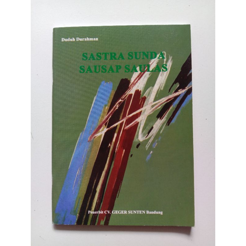 Jual Buku Sastra - Sastra Sunda Sausap Saulas | Shopee Indonesia