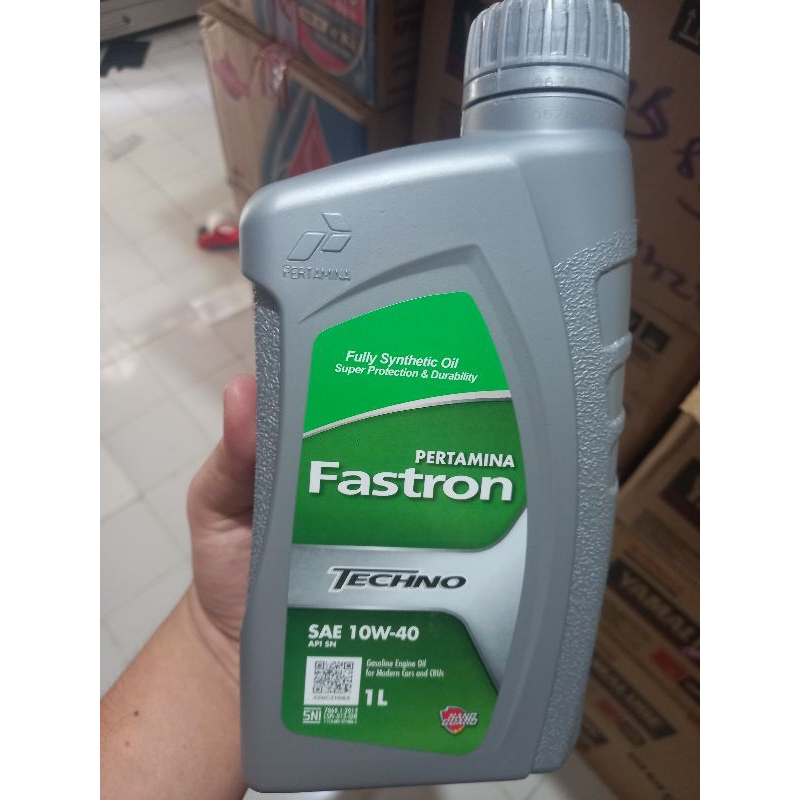 Jual FASTRON TECHNO 1 LITER SAE 10W-40 UNTUK MOBIL DAN MOTOR | Shopee ...