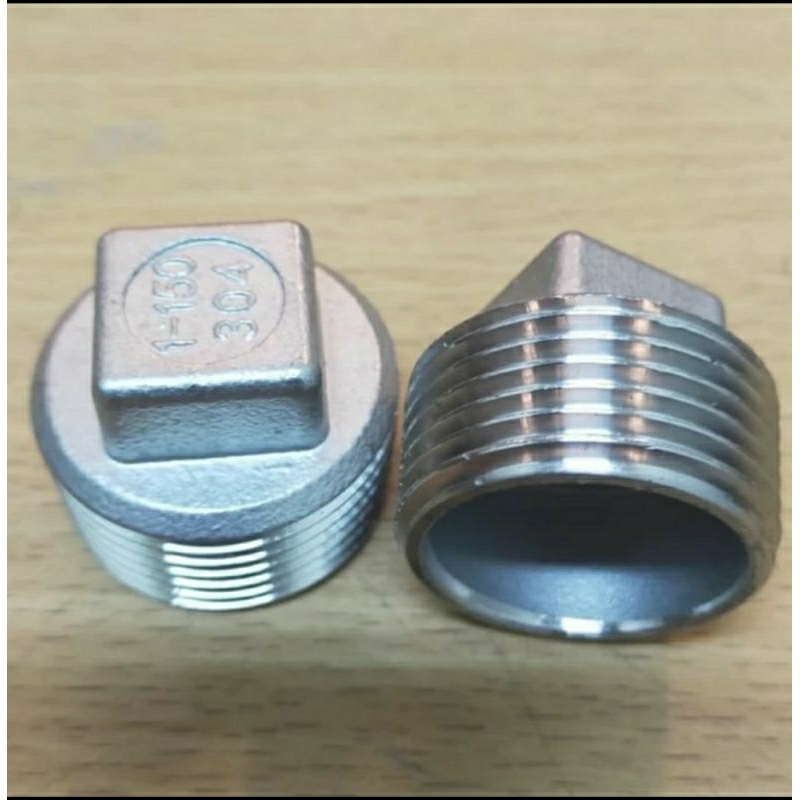 Jual Plug 1" Inch Stainless SS304 Drop Drat Luar 1" Inch HQ | Shopee ...
