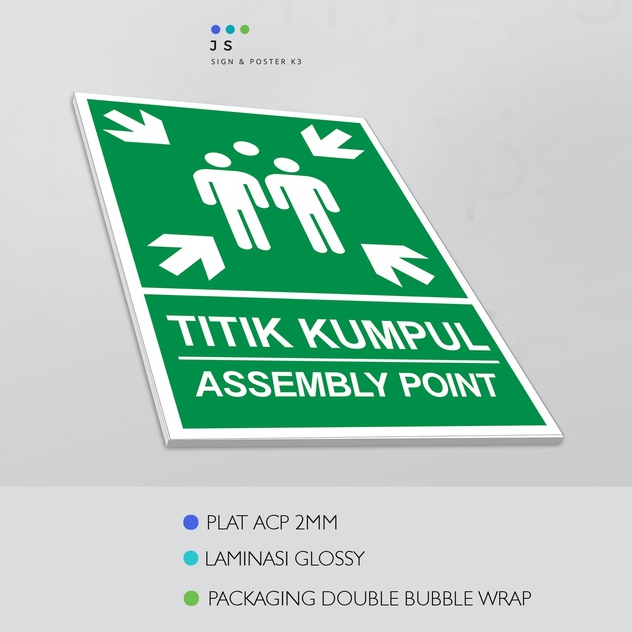 Jual SAFETY SIGN K3 - TITIK KUMPUL/ASSEMBLY POINT PLAT 2mm | Shopee ... Jual SAFETY SIGN K3 - TITIK KUMPUL/ASSEMBLY POINT PLAT 2mm | Shopee ...