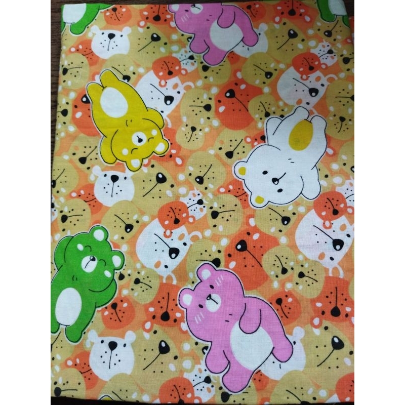 Jual Kain Perca Katun Motif Kartun Orange Series Diy Craft