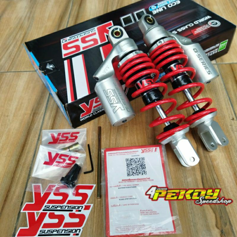Jual Shock belakang yss original thailand tabung type g series tinggi 280 nouvo lele z harga ...