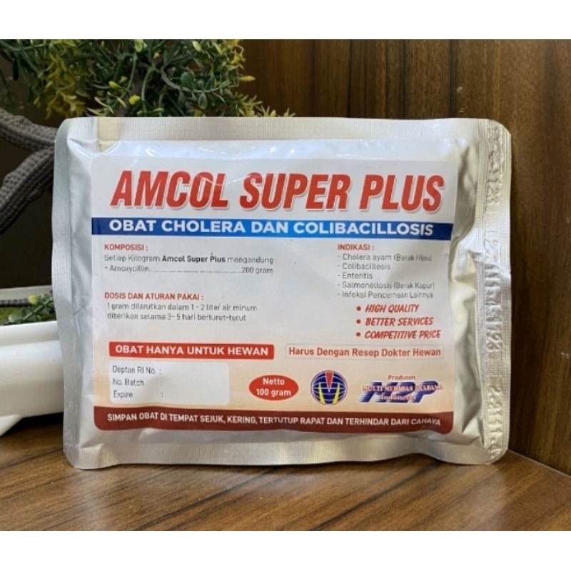 Jual AMCOL SUPER PLUS ll OBAT CHOLERA DAN COLIBACILLOSIS UNTUK AYAM ...