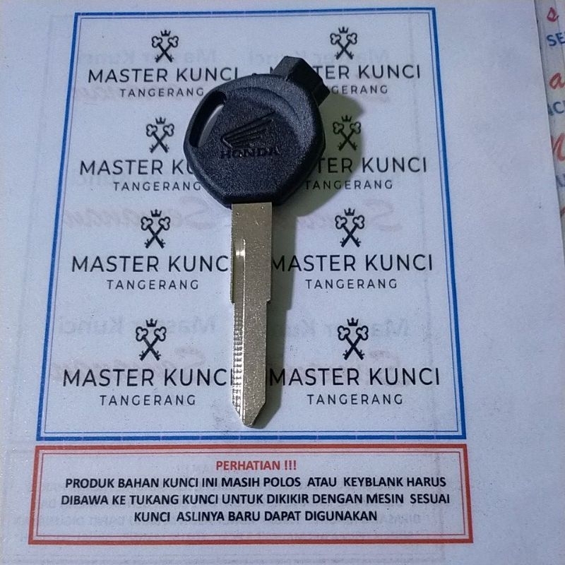 Jual Bahan Kunci Motor Honda Beat Kanan TANPA MAGNET (TIDAK BISA ...