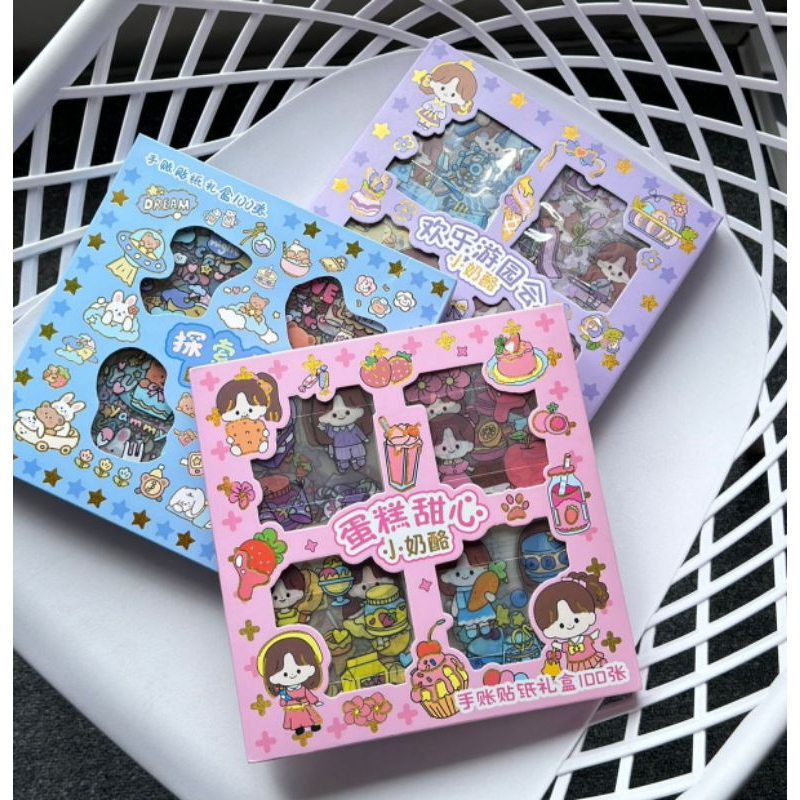 Jual Sticker Korea isi 100 pcs | Shopee Indonesia