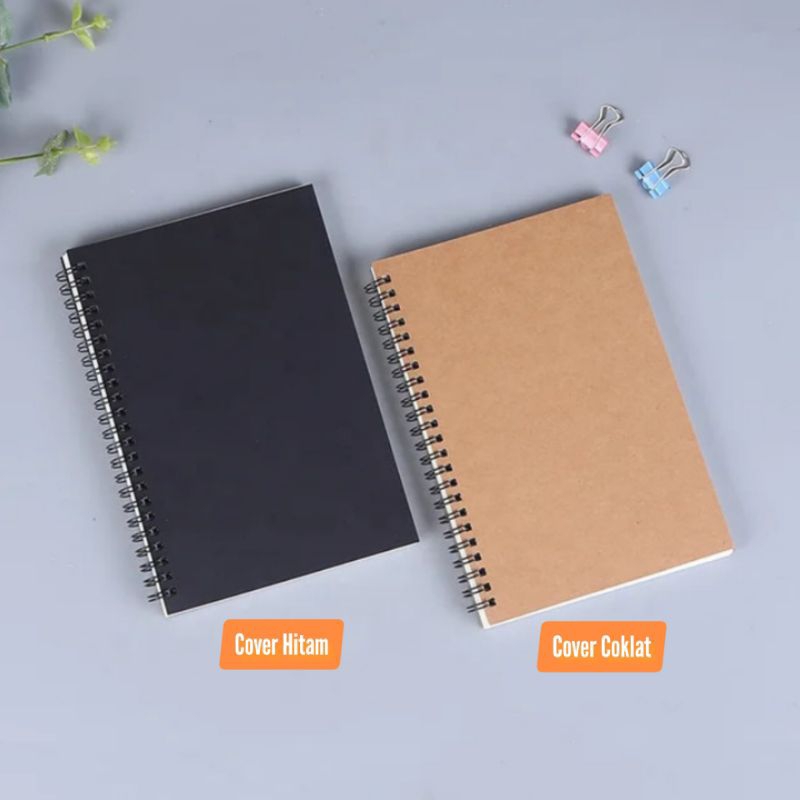 Jual Note book A5 Vintage Aesthetic / Sketchbook /Cover Hitam/ Cover ...