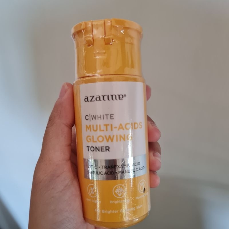 Jual azarine multi acids glowing toner (new) | Shopee Indonesia