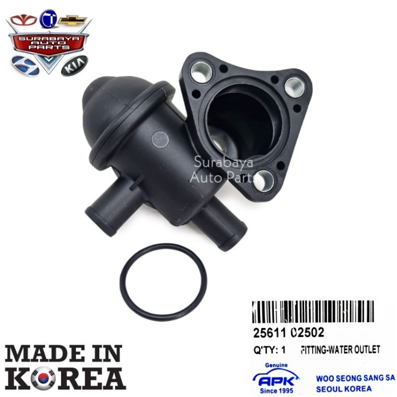 Jual Fitting Water Outlet Hyundai Atoz 1.0 i10 Kia Picanto Lama Cosmo ...