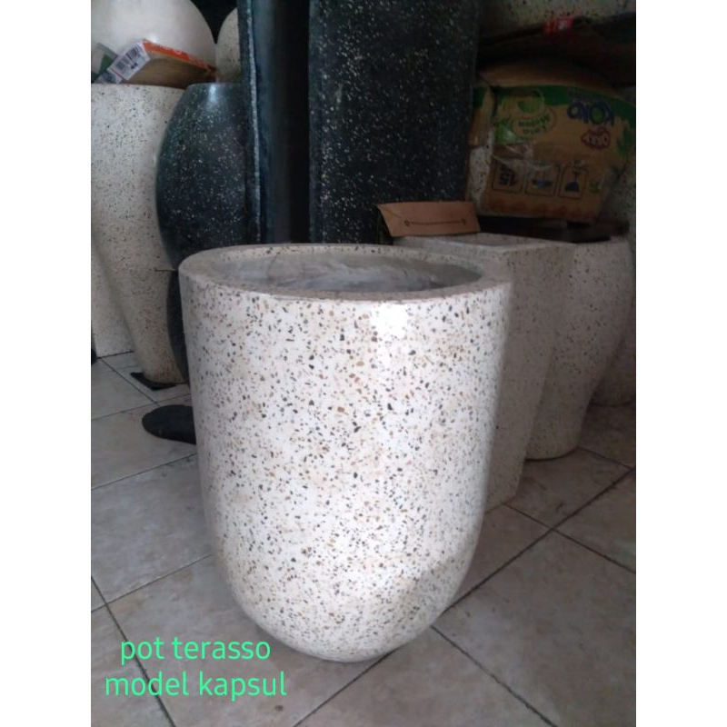 Jual Pot teraso / Terazzo model Kapsul | Shopee Indonesia