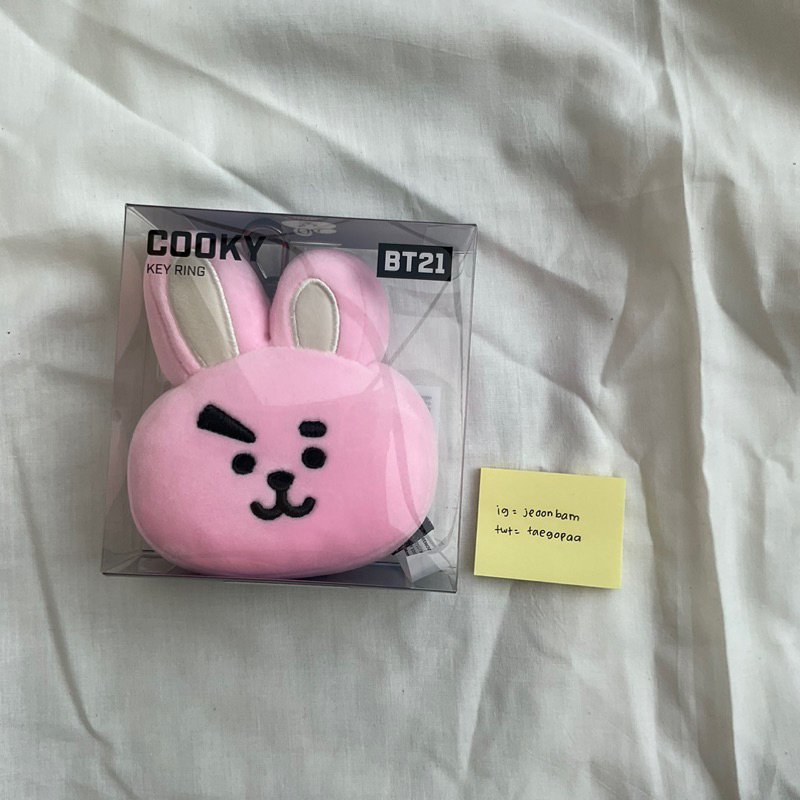 Jual BT21 COOKY KEYRING KEYCHAIN JUNGKOOK OFFICIAL BTS V JK TAEHYUNG PC ...