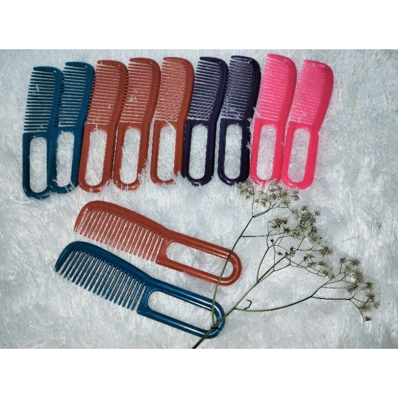 Jual Sisir mini warna / sisir gagang lubang 13cm | Shopee Indonesia