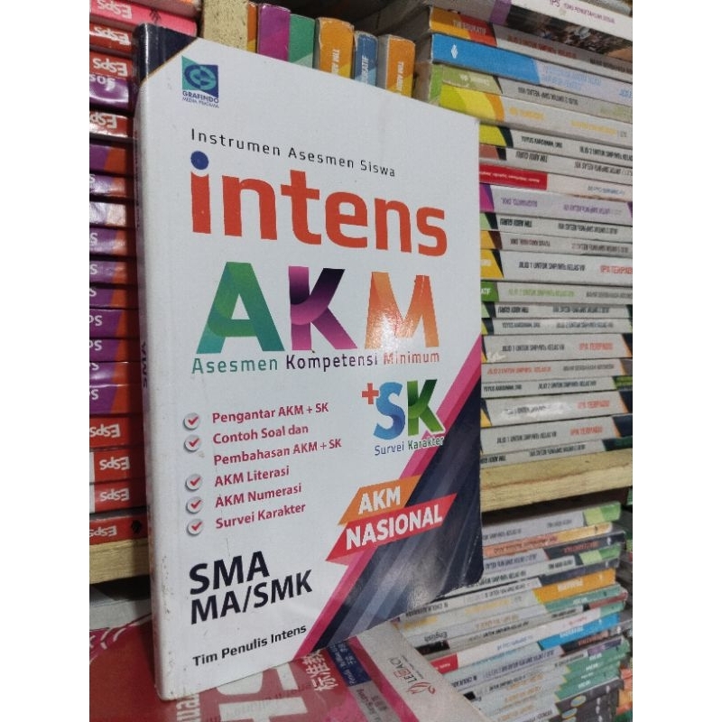 Jual BUKU INTENS AKM/Asesmen Kompetensi Minimum untuk SMA/MA/MAK ...
