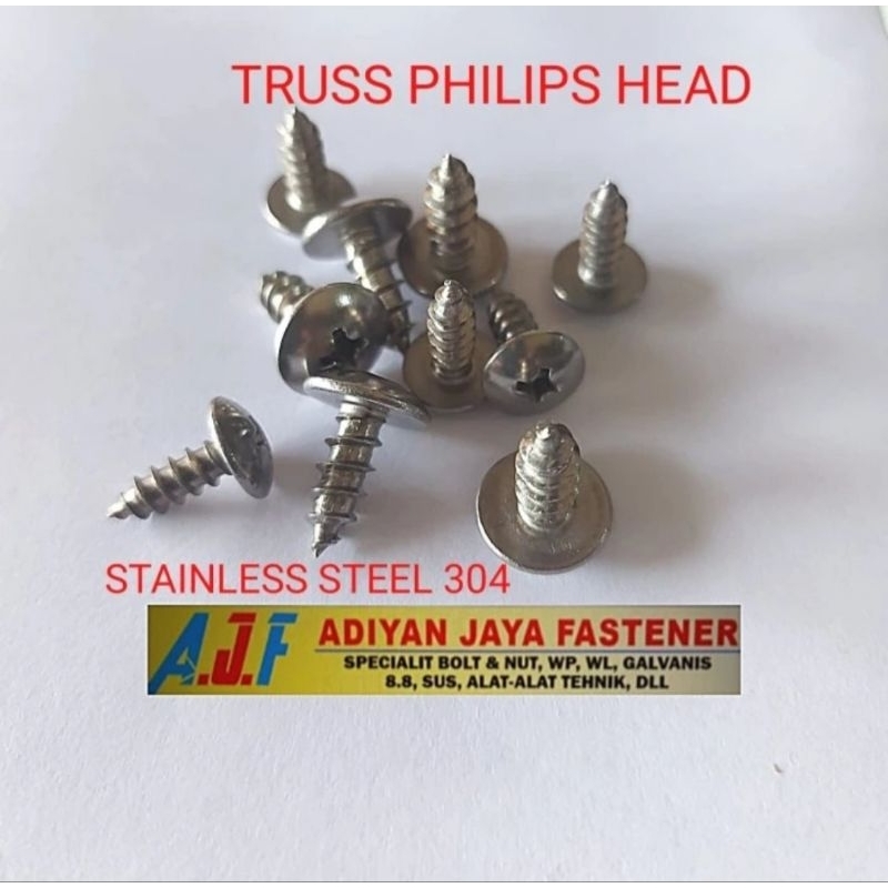 Jual SEKRUP JT STAINLESS 304/ SEKRUP TSAT/ M.4 ( Panjang 1cm-1,2cm-1 ...
