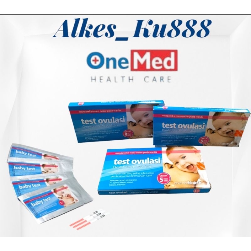 Jual Baby Test Onemed/Test Ovulasi Onemed/Ovulation Test Strip | Shopee ...