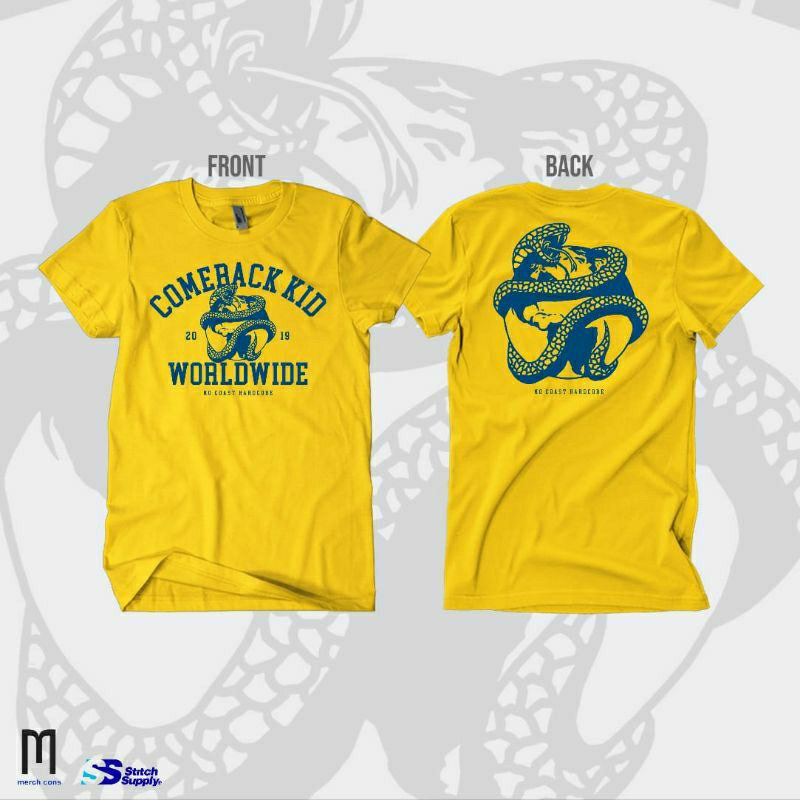 Jual COMEBACK KID - Kaos Band Hardcore Punk | Shopee Indonesia
