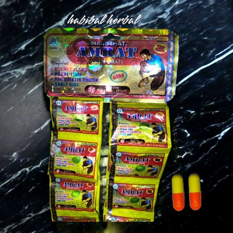 Jual amrat kapsul original | Shopee Indonesia