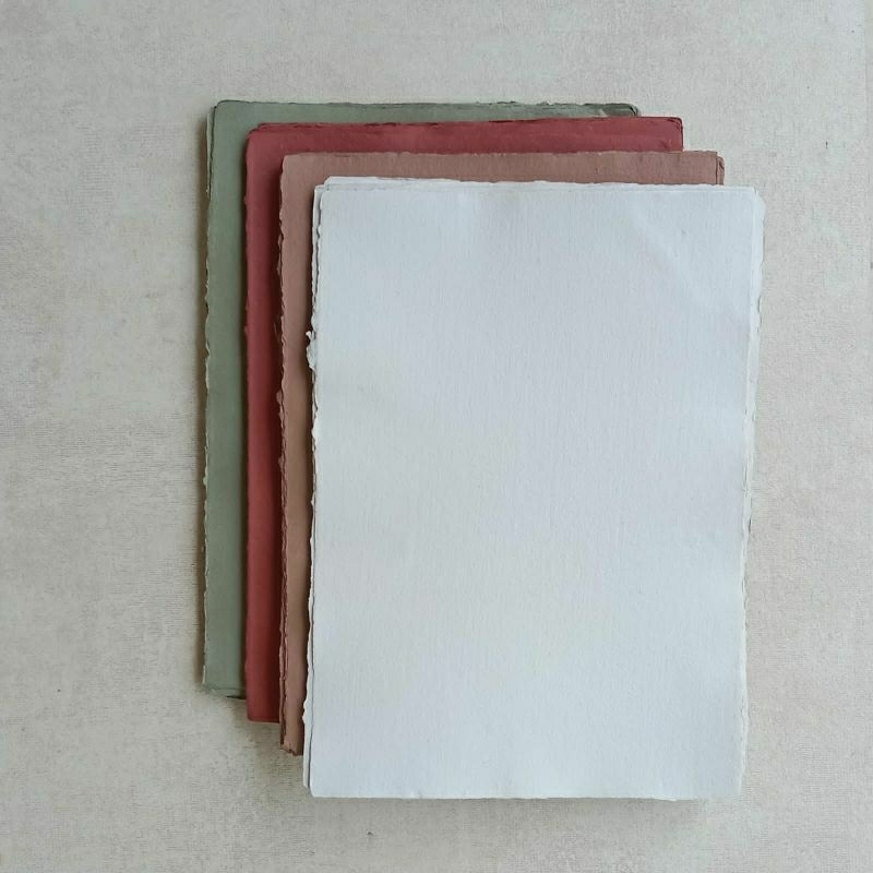Jual Handmade Recycled PaperA4 /Kertas daur ulang ukuran A4 | Shopee ...