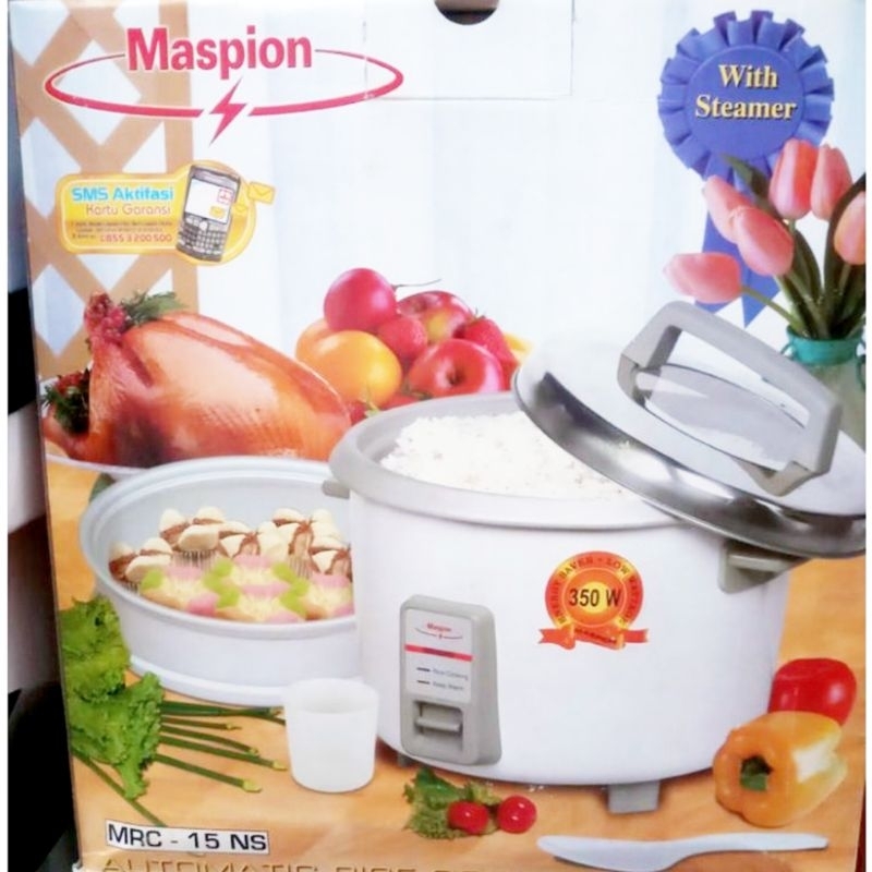 Jual Rice Cooker Maspion MRC15NS | MRC-15 NS | Shopee Indonesia