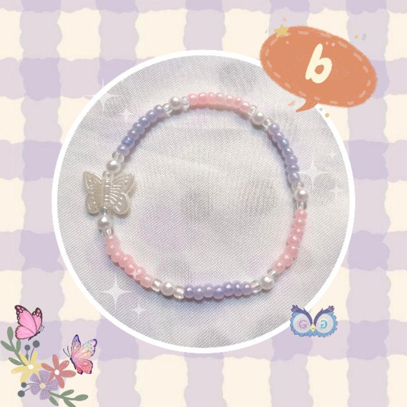 Jual Rose Quartz Serenity Bracelet || Carat Beads Bracelet || Gelang ...