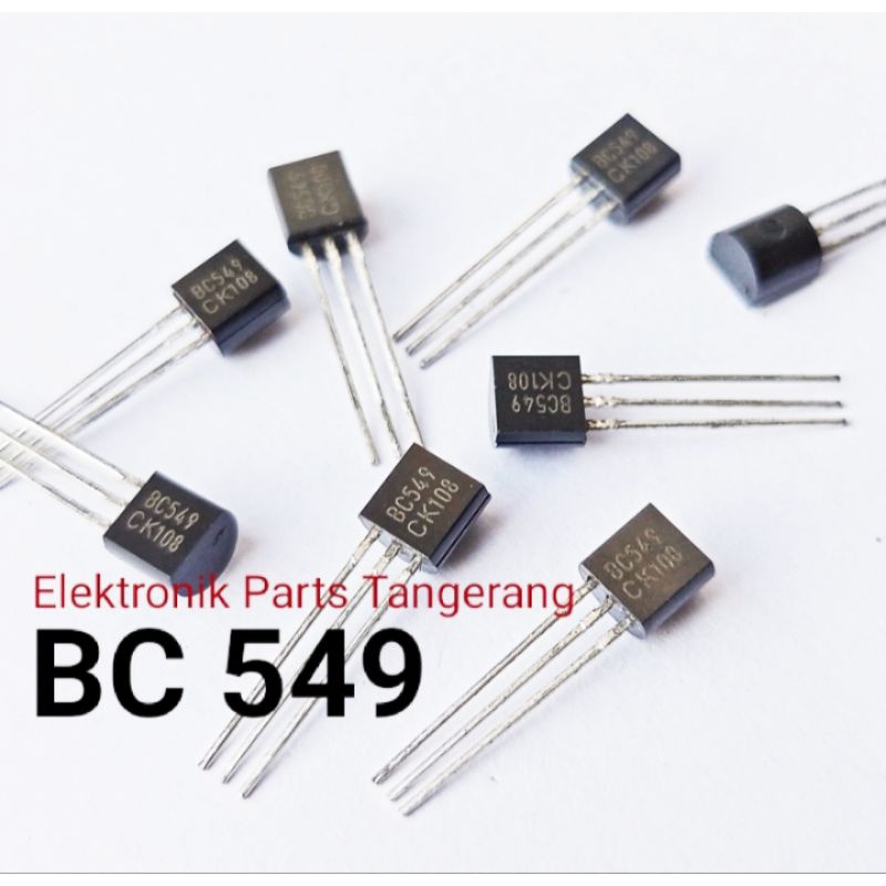 Jual BC549 TRANSISTOR BC549 ORIGINAL TR BC549 TRANSISTOR BC 549 ...