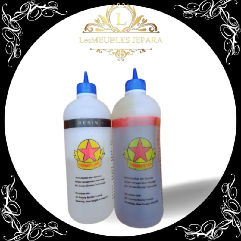 Jual Lem kayu Epoxy bintang besar 1000ml. | Shopee Indonesia