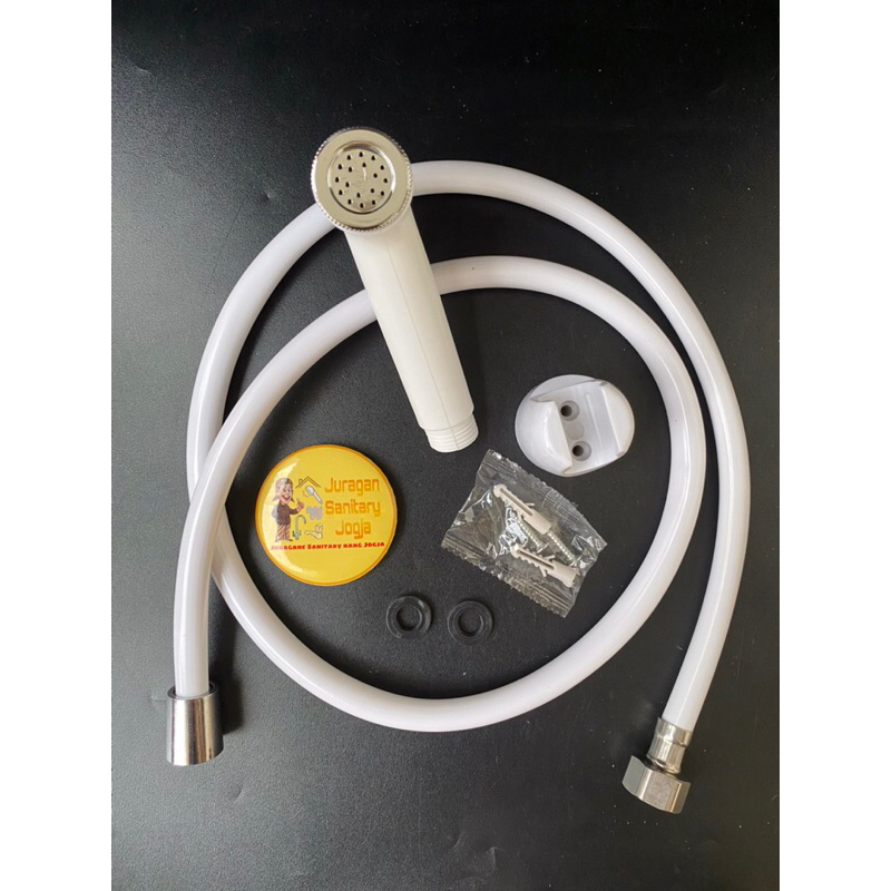 Jual Jet Shower / JetShower ABS Putih Tebal Jet Shower Bidet / Bidet ...