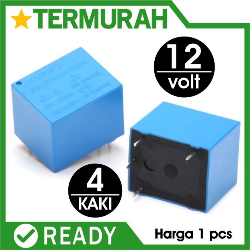 Jual Relay Songle 12V - Model : SRD-12VDC-SL-C - Coil Voltage : DC 12V - Pin : 5PIN - Rated load ...