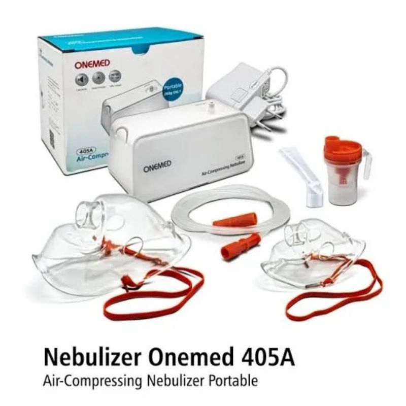Jual NEBULIZER KOMPRESOR 405A ONEMED ALAT UAP PERNAFASAN #AMG | Shopee ...