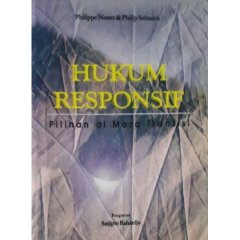 Jual Hukum Responsif Pilihan Di Masa Transisi | Shopee Indonesia