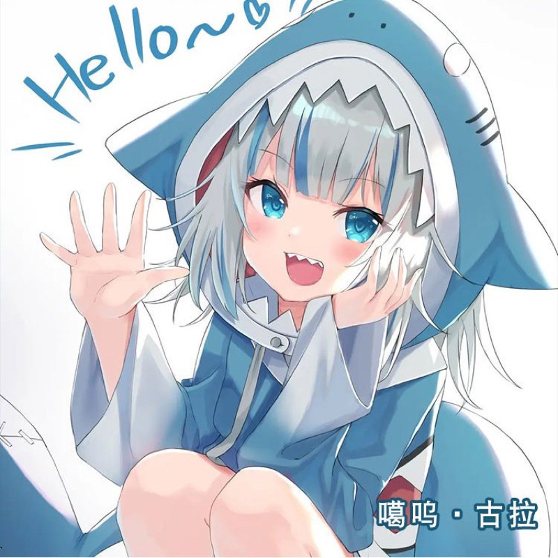 Jual MIUMIU | COSTUME HOLOLIVE VTUBER GAWR GURA SHARK COSPLAY | Shopee ...