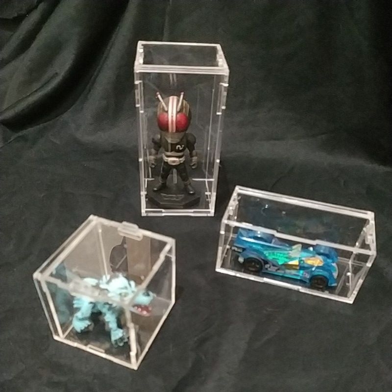 Jual box akrilik / box action figure / box bongkar pasang / box mainan ...