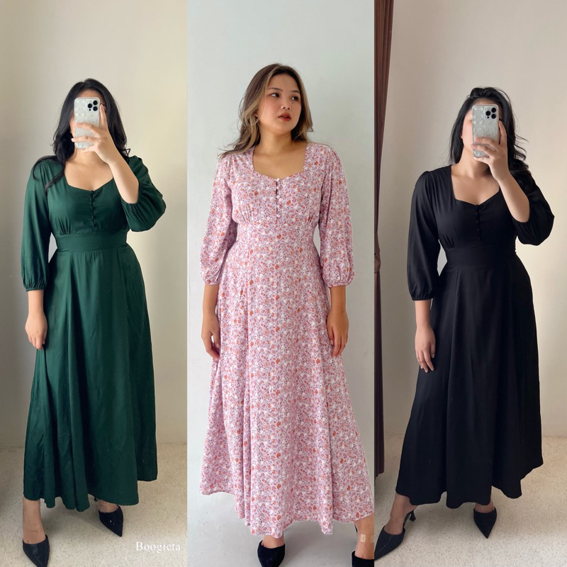 Jual BOOGIETA || MAORA DRESS | Shopee Indonesia