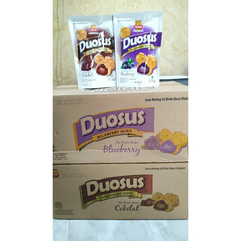 Jual DUOSUS CHOCOLATE BLUEBERRY 1DUS isi 30pcx30g/DUO SUS CHOCOLATE ...