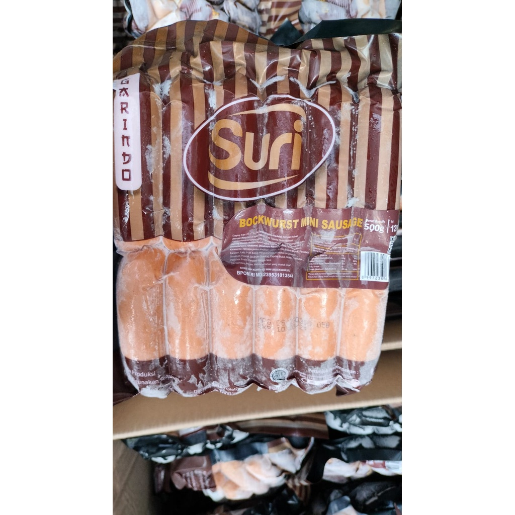 Jual Suri Sosis Bakar / Sosis Bockwurst frozen | Shopee Indonesia