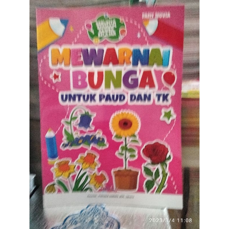 Jual Mewarnai Bunga Untuk PAUD & TK | Shopee Indonesia