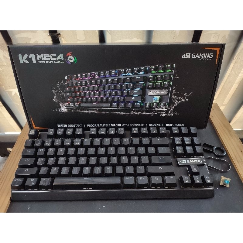 Jual DA K1 Meca TKL RGB V2 - Digital Alliance RGB Anti Air Gaming ...
