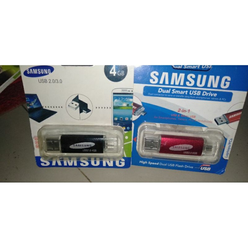 Jual Flashdisk + OTG Samsung 4GB,8GB | Shopee Indonesia