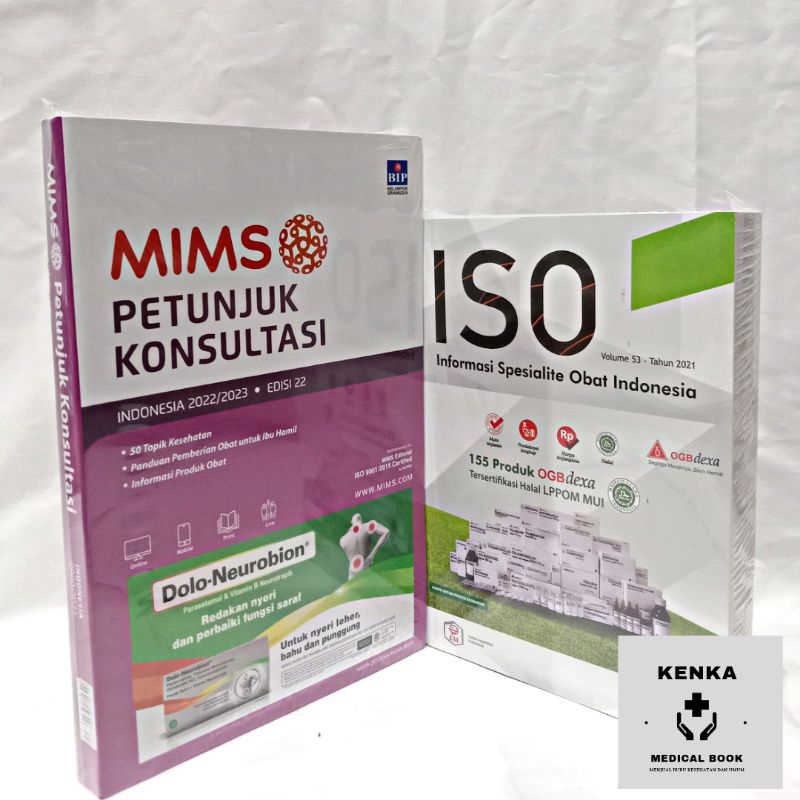 Jual 2 BUKU FARMASI MIMS ed.22 2022-2023 + ISO VOL.53 2021 TERMURAH ...