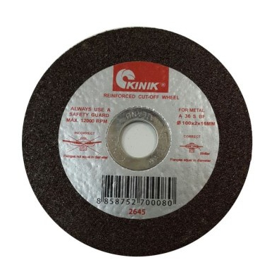 Jual MATA GERINDA POTONG BESI 4" X 2 TAJAM AWET MERK KINIK potong besi ...