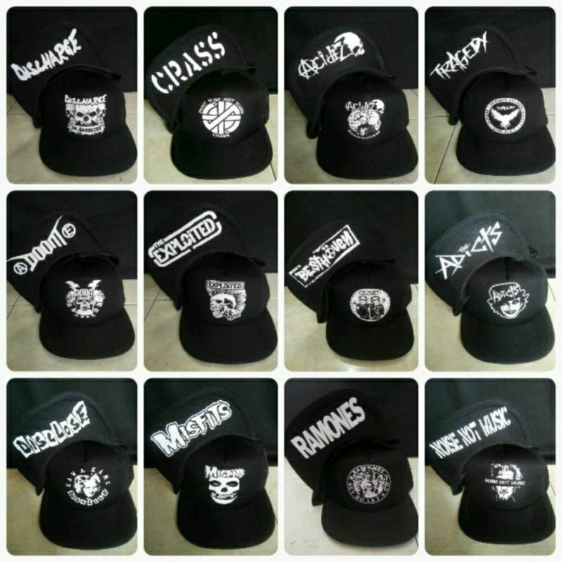 Jual TOPI JARING / TOPI SABLON / TOPI PUNK | Shopee Indonesia