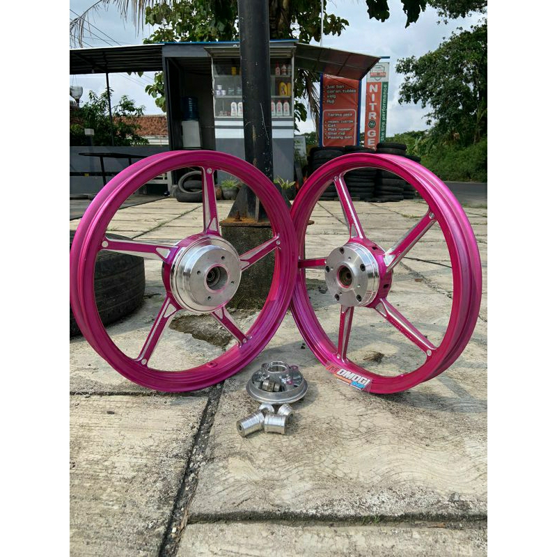 Jual velg vixion old motif enkei pnp fu, satria hiu,cb150r,ninjar,rr ...