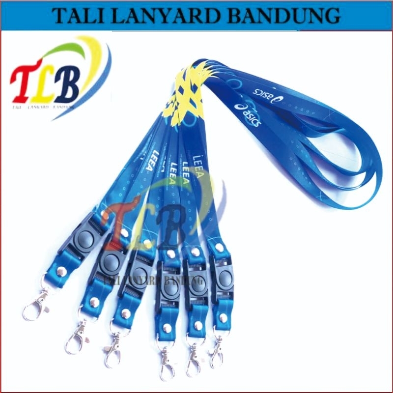 Jual LANYARD ID CARD CUSTOME PRINTING UKURAN 1,5 CM/LANYARD ID CARD ...