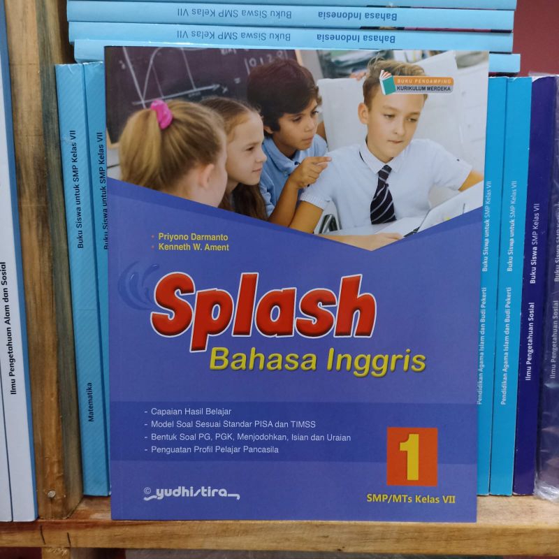 Jual Buku Splash Bahasa Inggris Kelas VII SMP/ MTS Kurikulum Merdeka Yudhistira | Shopee Indonesia