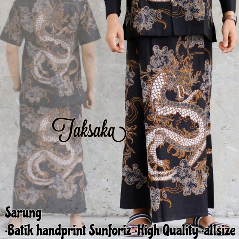 Jual sarung batik TAKSAKA | Shopee Indonesia