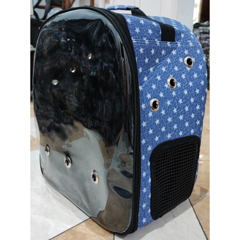 Jual TAS KUCING PET CARGO ASTRONOT JUMBO Model Transparan Tas Hewan Tas ...