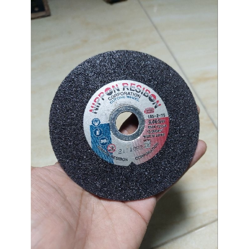 Jual Nippon Resibon 4" batu gerinda potong 105x2x16..cutting wheel 4 ...