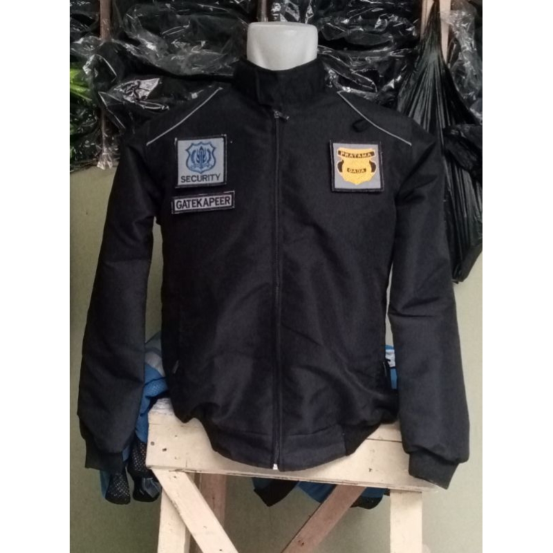 Jual Jaket Security Jaket Bomber Security Satpam Jaket Murah | Shopee ...